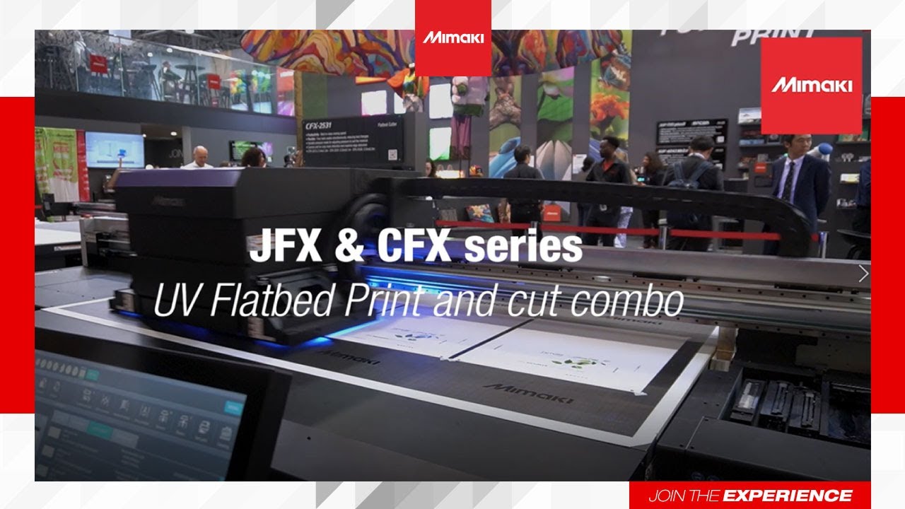 Create packaging with the new CFX/JFX Series combo at Drupa 2024 - Mimaki Europe